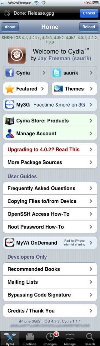 Wa2n emang Plenyun..: My iPhone 3Gs UI Layout