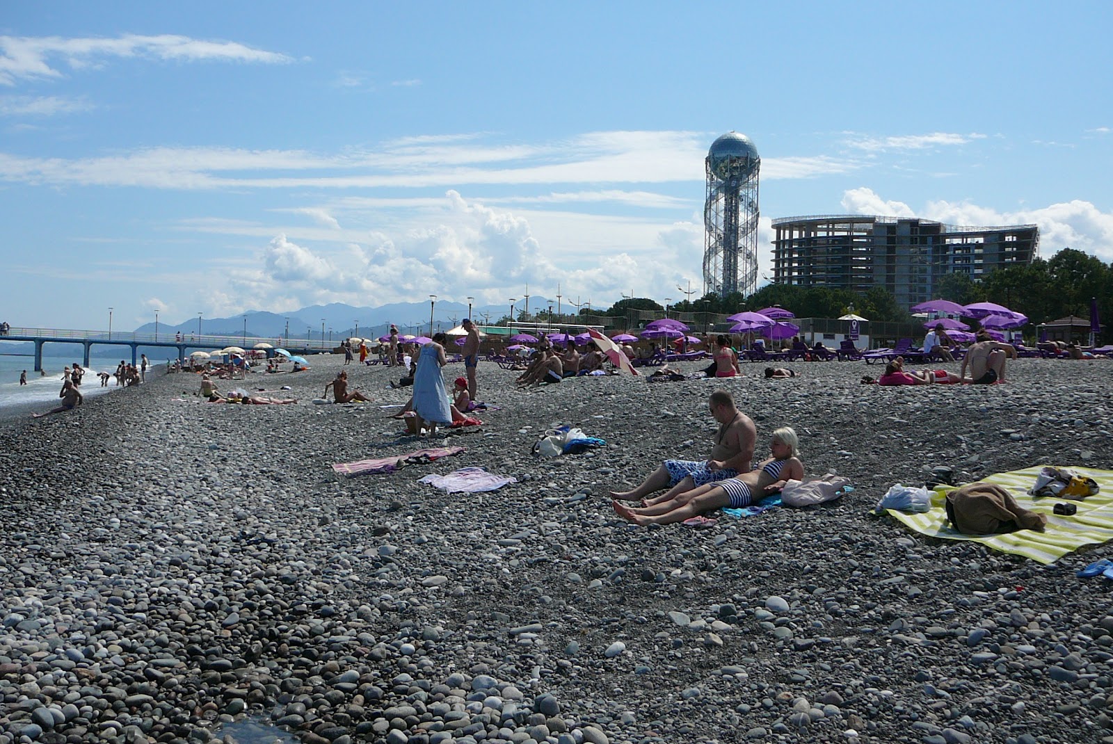 Rod and Helens Blog: Batumi on the Black Sea near Turkey Border