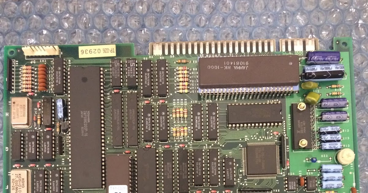 Arcade PCB Fever: Fixeight by Toaplan