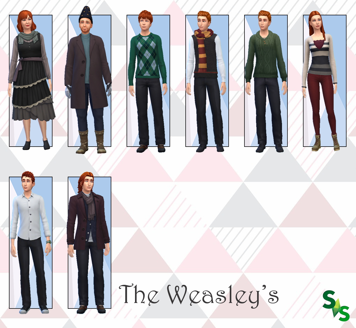 Os Weasley | The Weasley's - Sims Service