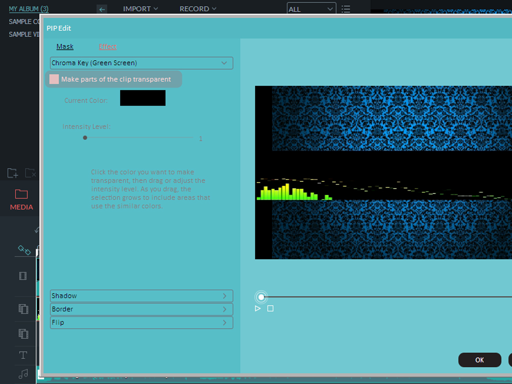 Cara membuat audio spectrum menggunakan filmora - GERIMIS ILMU