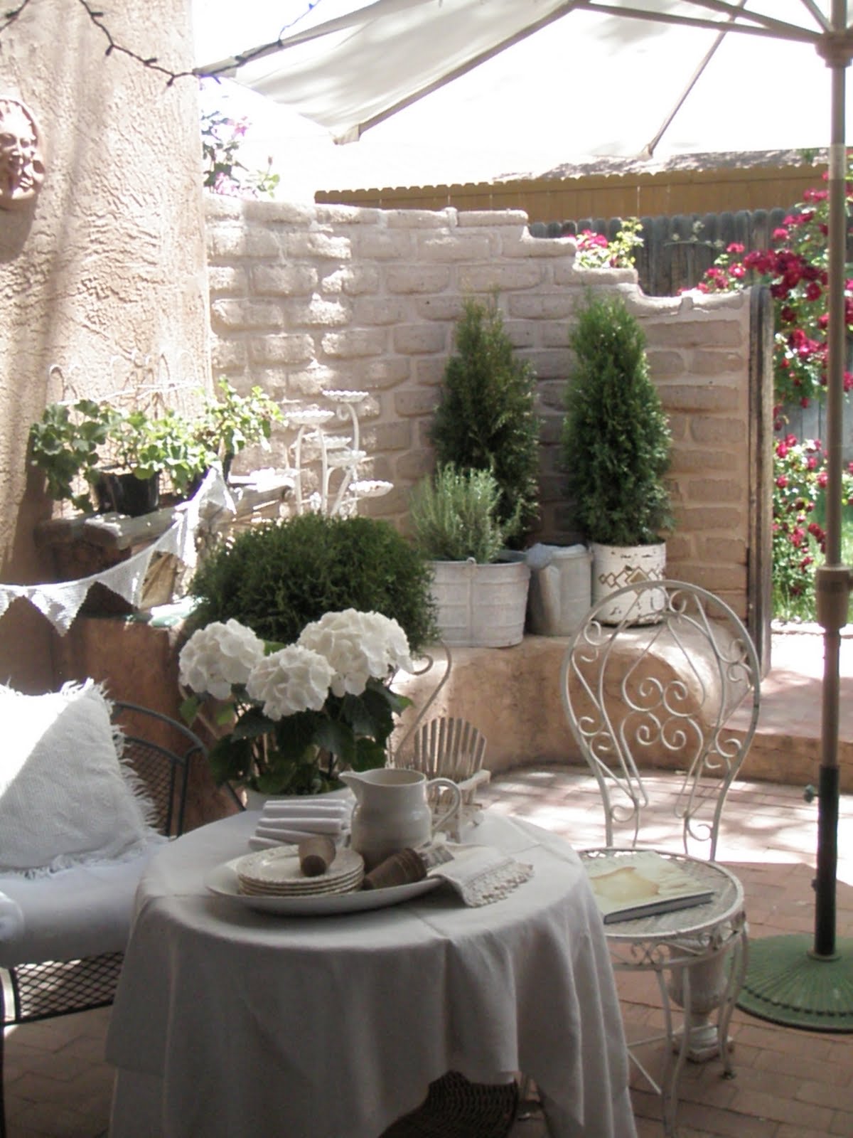 Cabin & Cottage : White Wednesday Patio Party