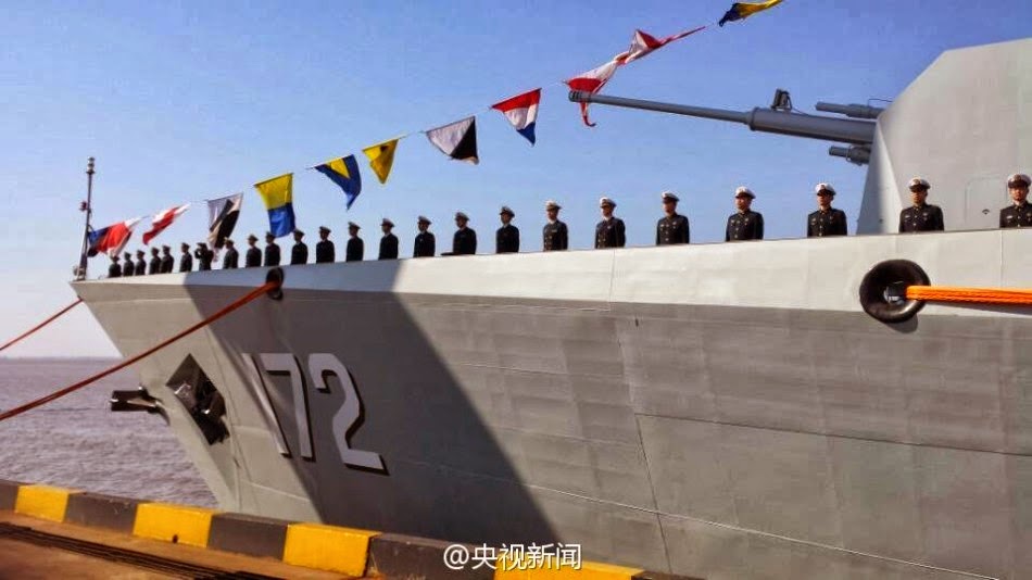 Fact Amazing: China Navy Commissions Type 052D LUYANG III-Class ...