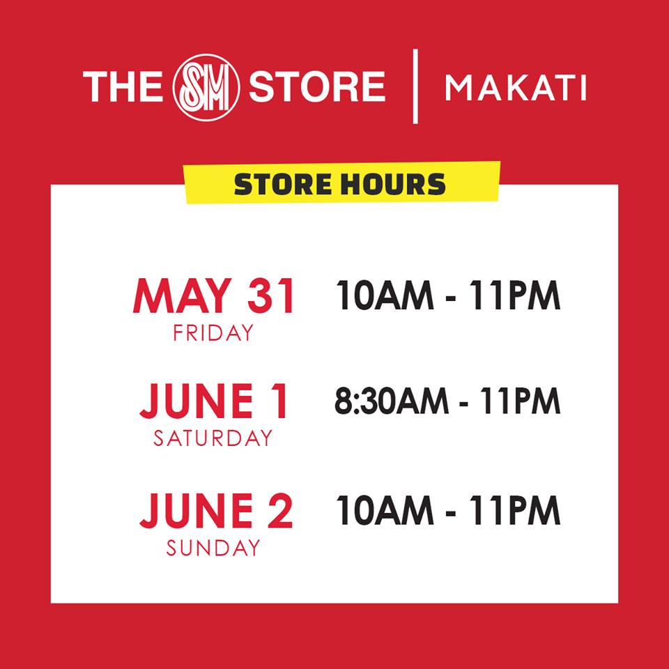 Manila Shopper: The SM Stores Makati, Cubao, Harrison, Quiapo 3-day ...