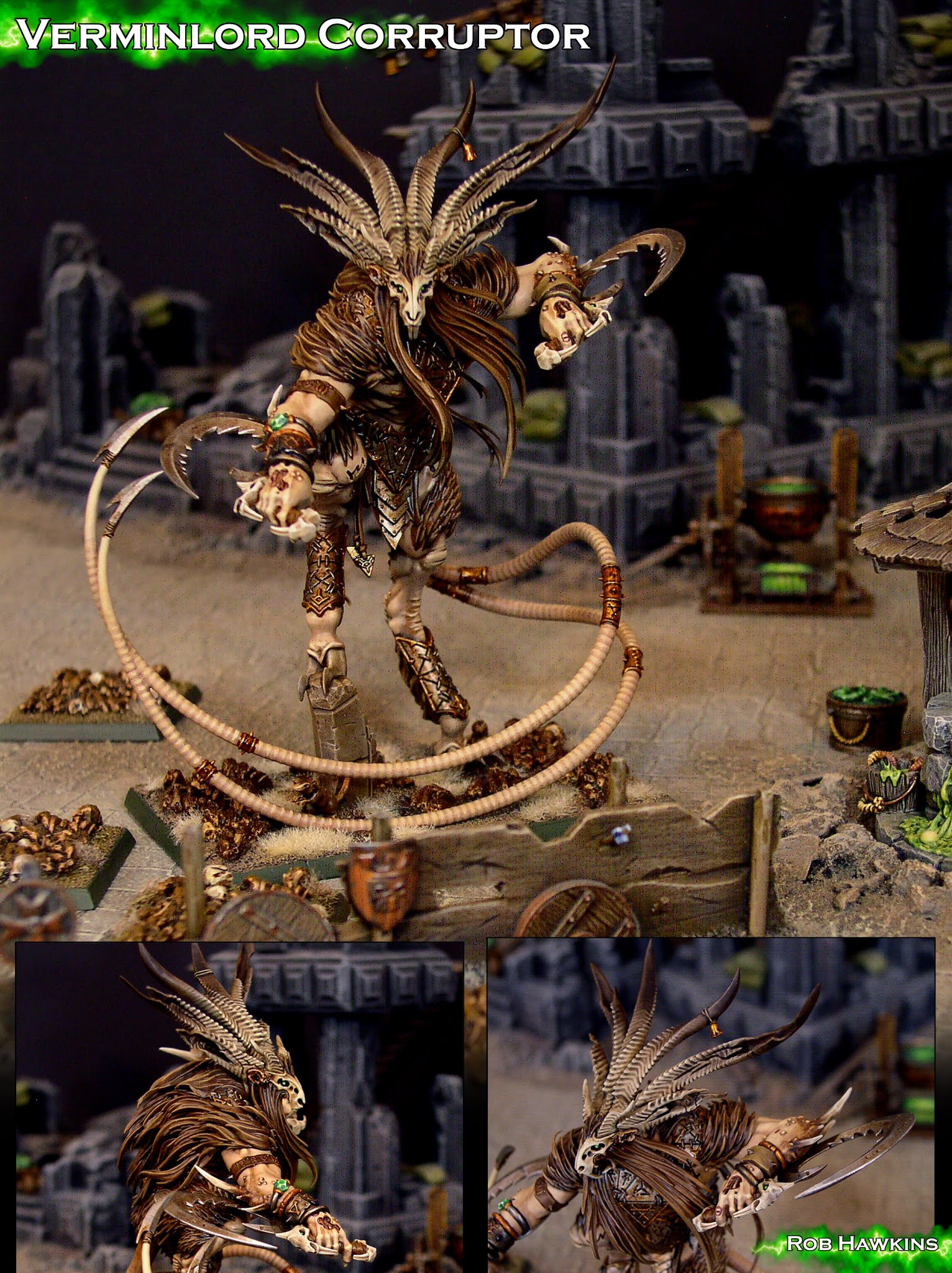 Rob Hawkins Hobby: Painting the Skaven Verminlord