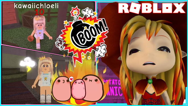 ROBLOX POTATO PANIC! WINNING HOT POTATO GAME and GETTING PETS | Chloe Tuber