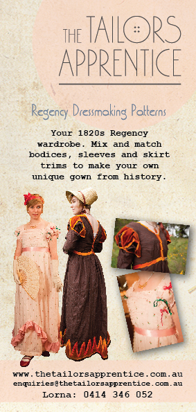 The Tailor's Apprentice: 1820s late Regency dress making patterns from The Tailor's Apprentice