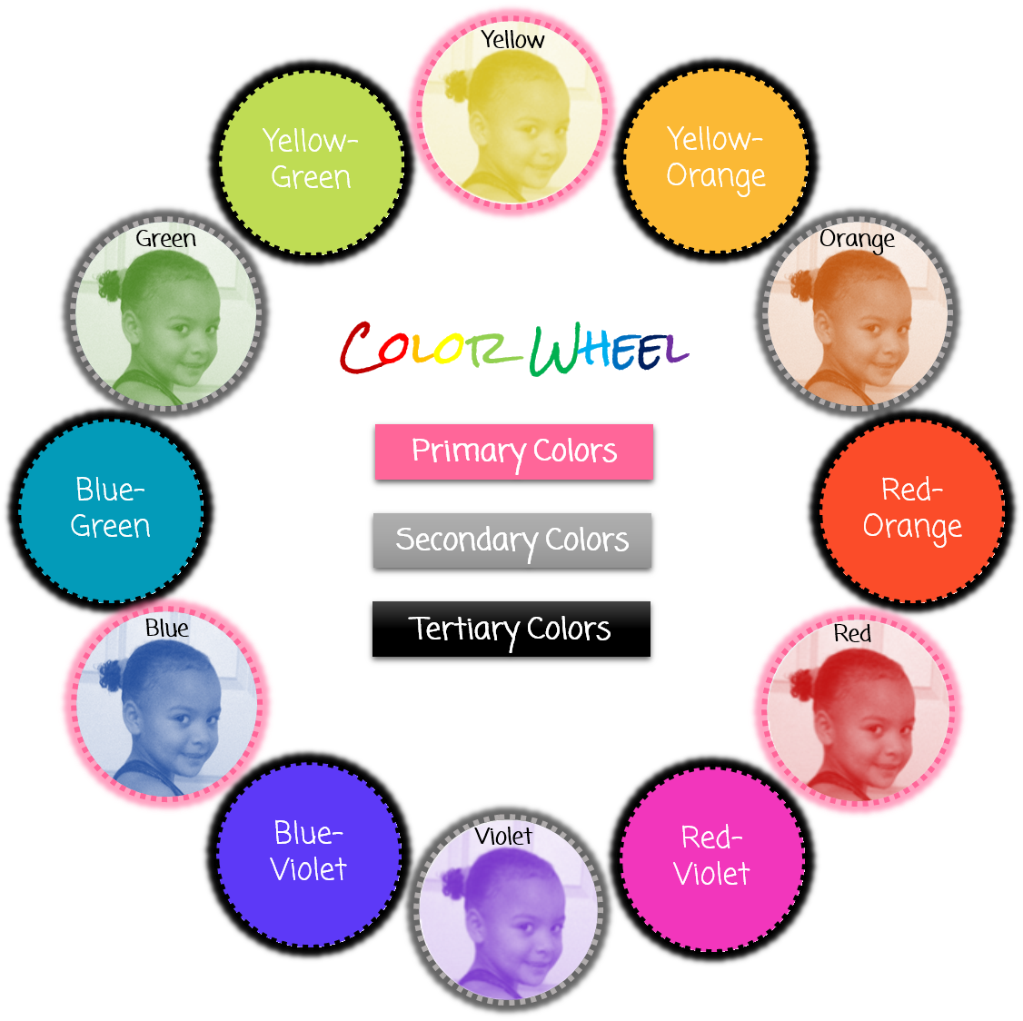 50 Shades of Achromatic Grey: Color Wheel