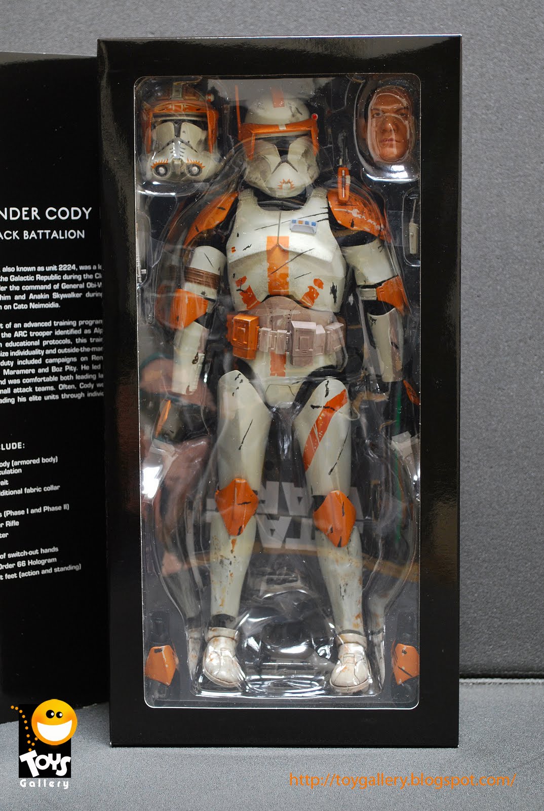 Toys Gallery: Sideshow Collectibles Commander Cody from Starwars 1/6 th ...