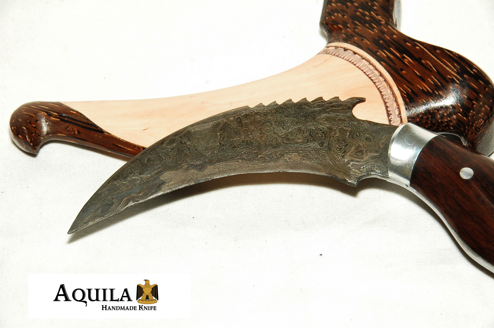 Indonesia Knives Collection: Ethnic Karambit Damascus Knife Custom ...