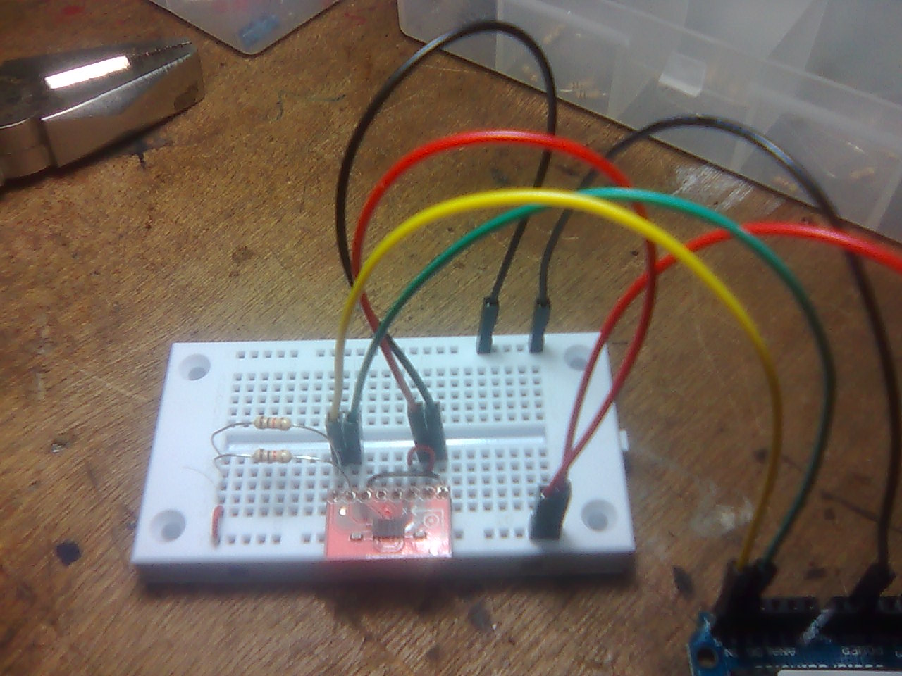 Live Fast - Code Young: ADXL345 accelerometer breakout board + Arduino ...