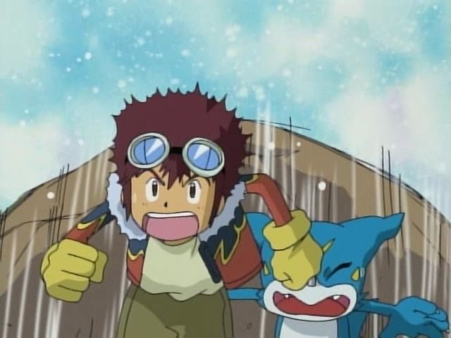 Digimon:SR: Zero Two Episode 22: Davis Cries Wolfmon