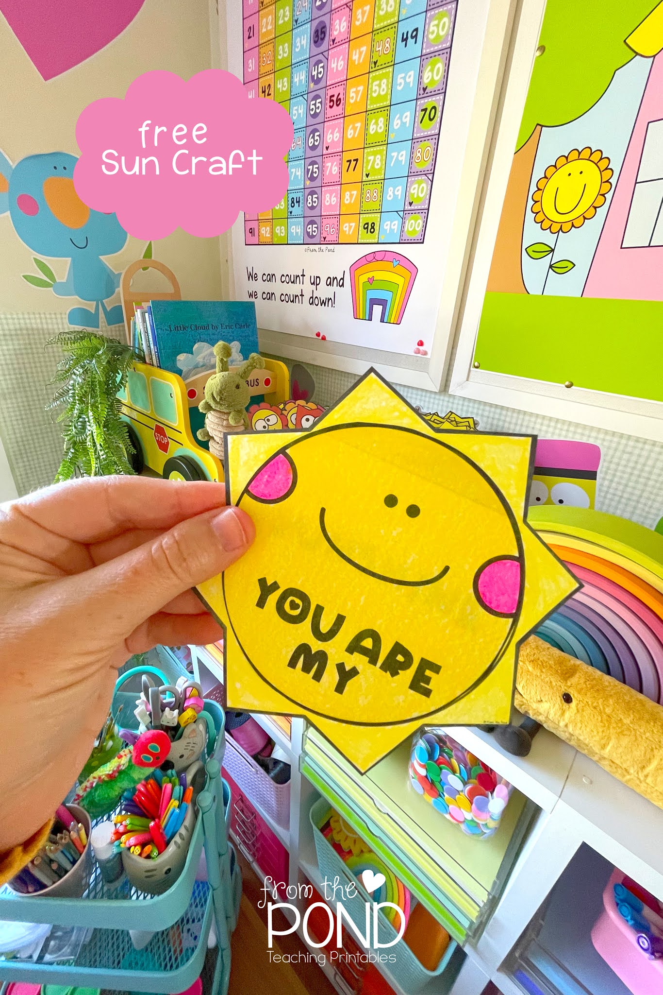 Free Sunshine Craft | From the Pond