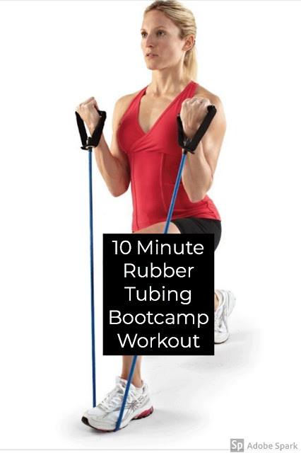 Exercise Tubing Workout - 10 Minute Bootcamp Workout Plans