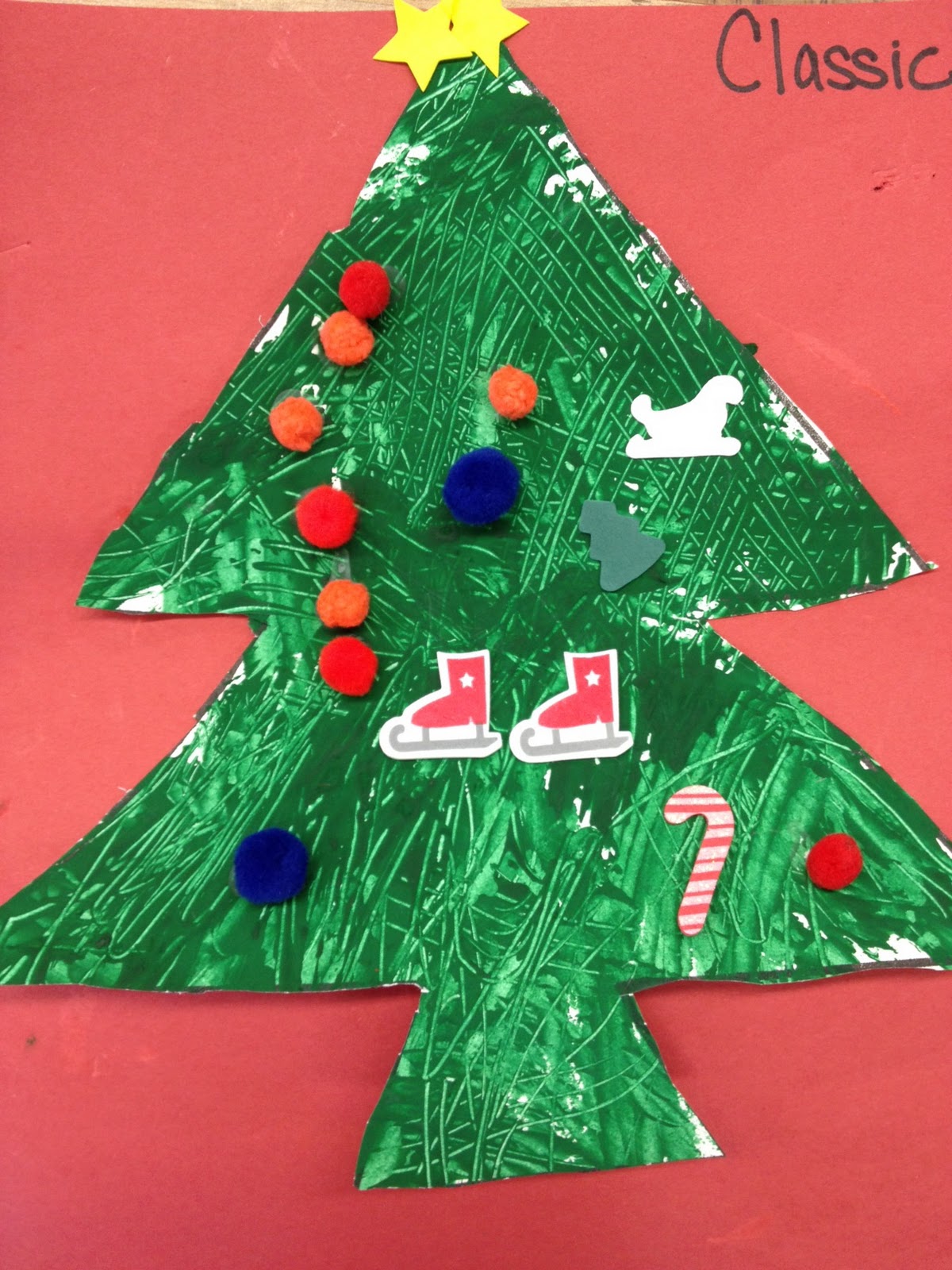 Christmas Tree Counting - Apples & ABC's