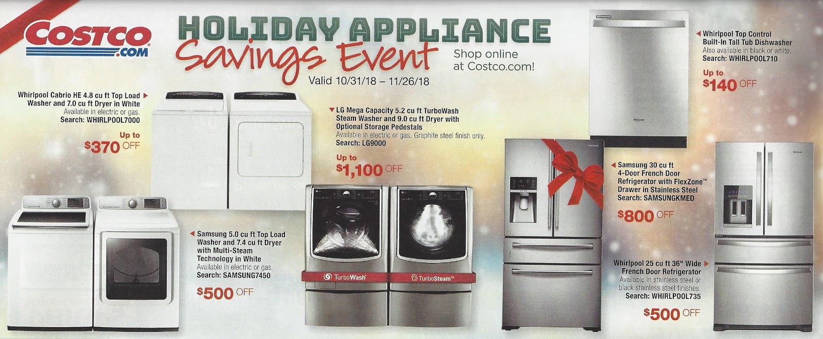 Costco November 2018 Coupon Book | Costco Weekender