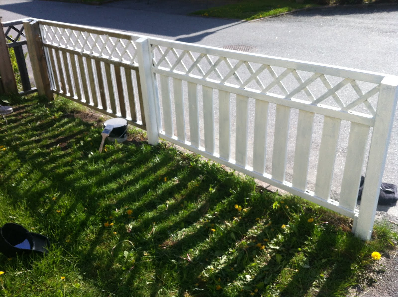 Smycka ditt hem: Framsidan - Nytt staket