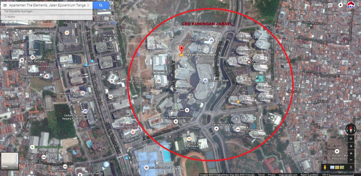 Maps THE ELEMENTS Kuningan ~ THE ELEMENTS KUNINGAN | Contact : Benny ...