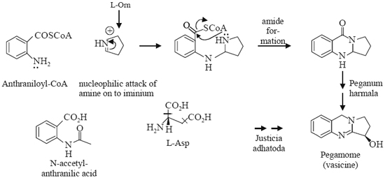 Alkaloids Derived from Anthranilic Acid