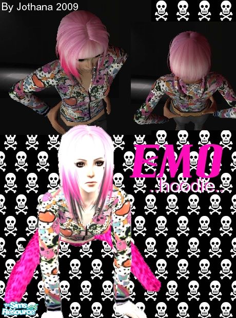 SIMS CC BLOG: TS2CC Y2K EMO/SCENE MASTERLIST