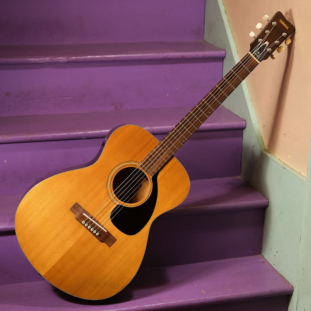 1960s Yamaha Red Label FG-110 Flattop Guitar