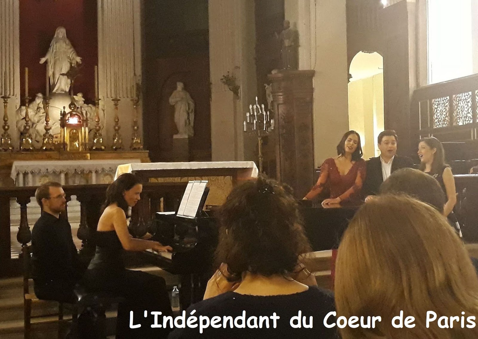 L'Indépendant du Coeur de Paris: MMCIX : Un superbe récital de chant ...