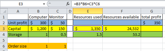 Excel - Solver examples