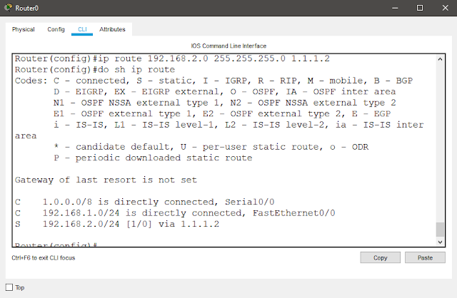 Static Routing | Convergence Perform By Static Routing