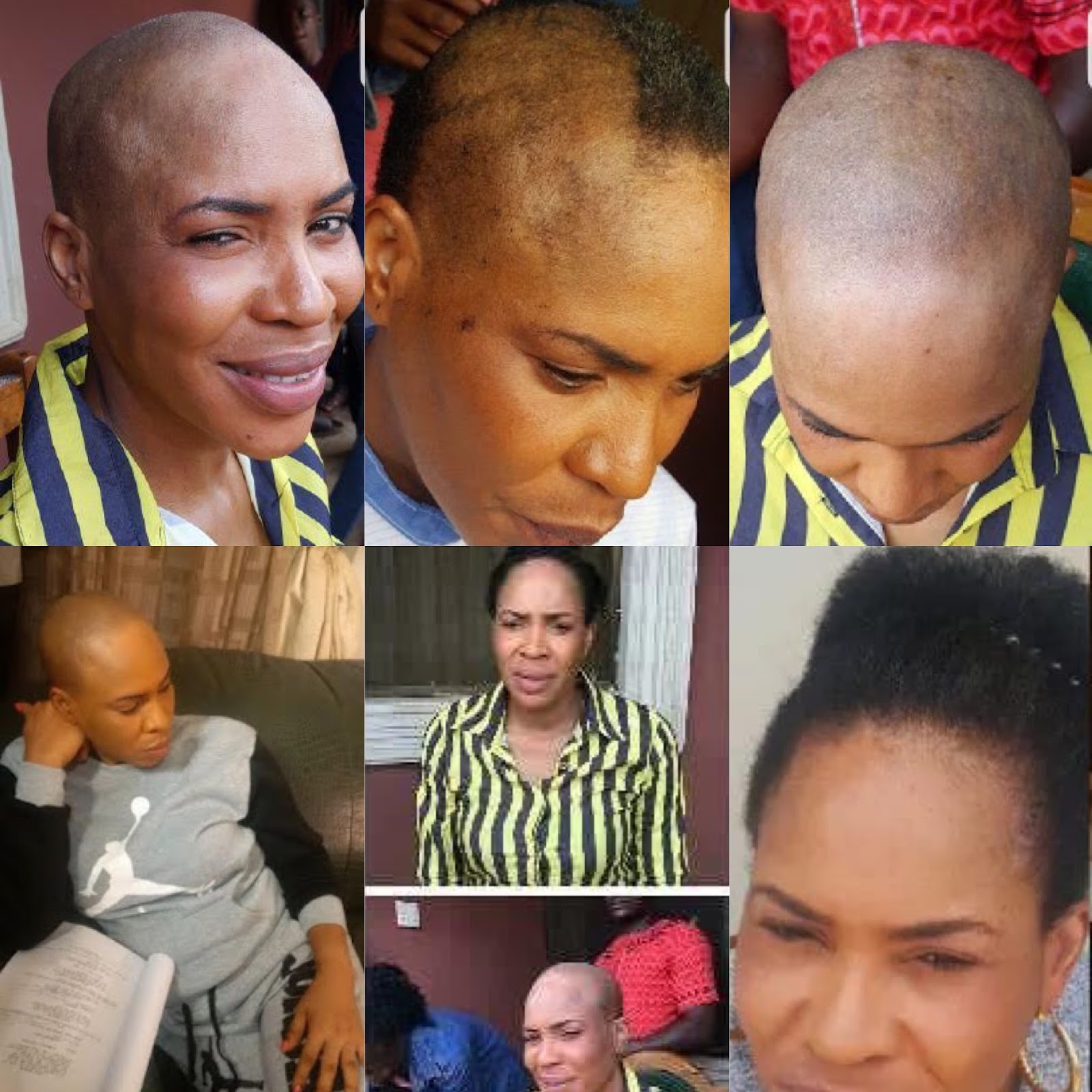 AMAZING STORIES AROUND THE WORLD: Fathia Balogun Goes Bald For A Movie ...