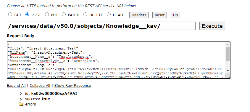 Love Salesforce Yes: Insert attachments in salesforce with rest api