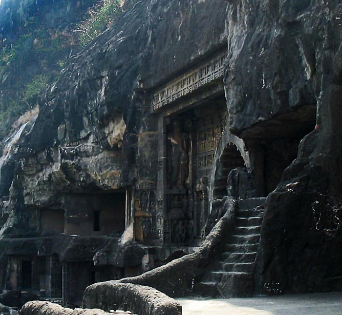 Stock Pictures: Close ups of Ajanta's exteriors