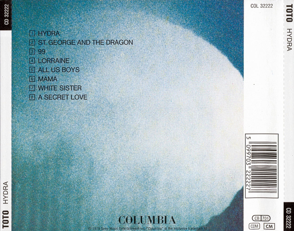 Classic Rock Covers Database: Toto - Hydra (1979)