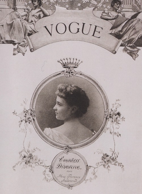 The Very First Vogue Cover