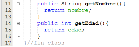 CodigoGX: Codigos de programación: Capítulo 61. Java: Metodos Get y Set