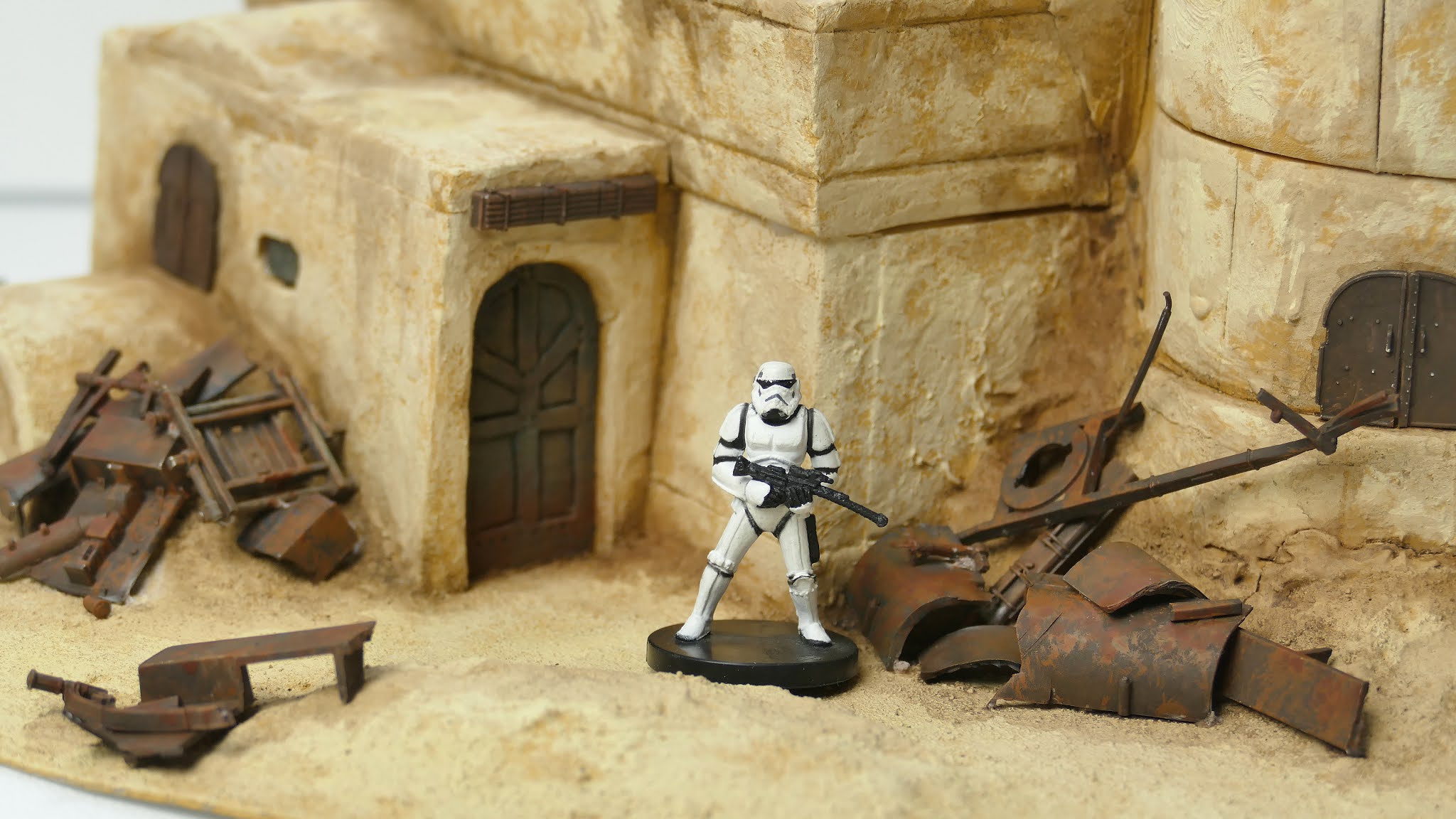 fantasy-gelaende: Star Wars/ Tabletop- Terrain/ Ein Gebäude vom ...