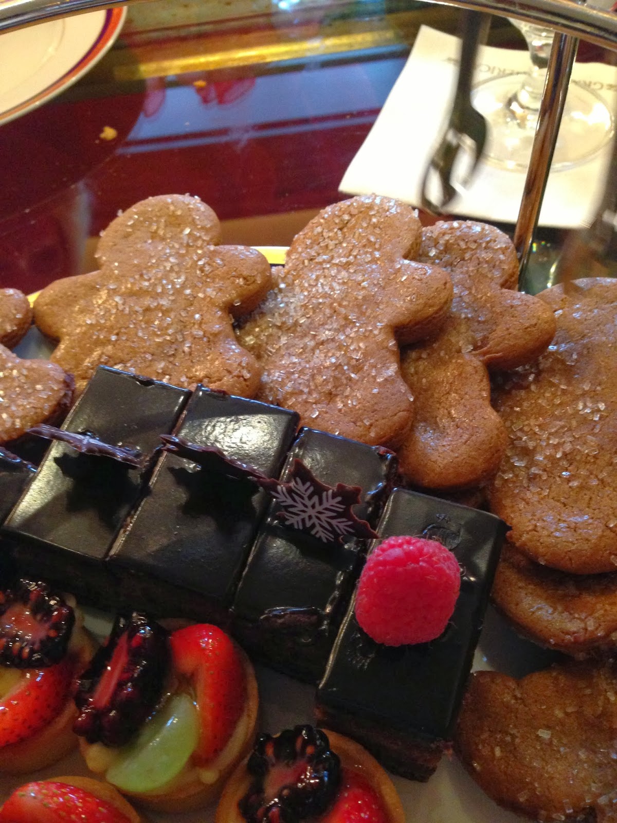 Afternoon Tea With Santa at the Grand America Hotel - Purple Chocolat Home