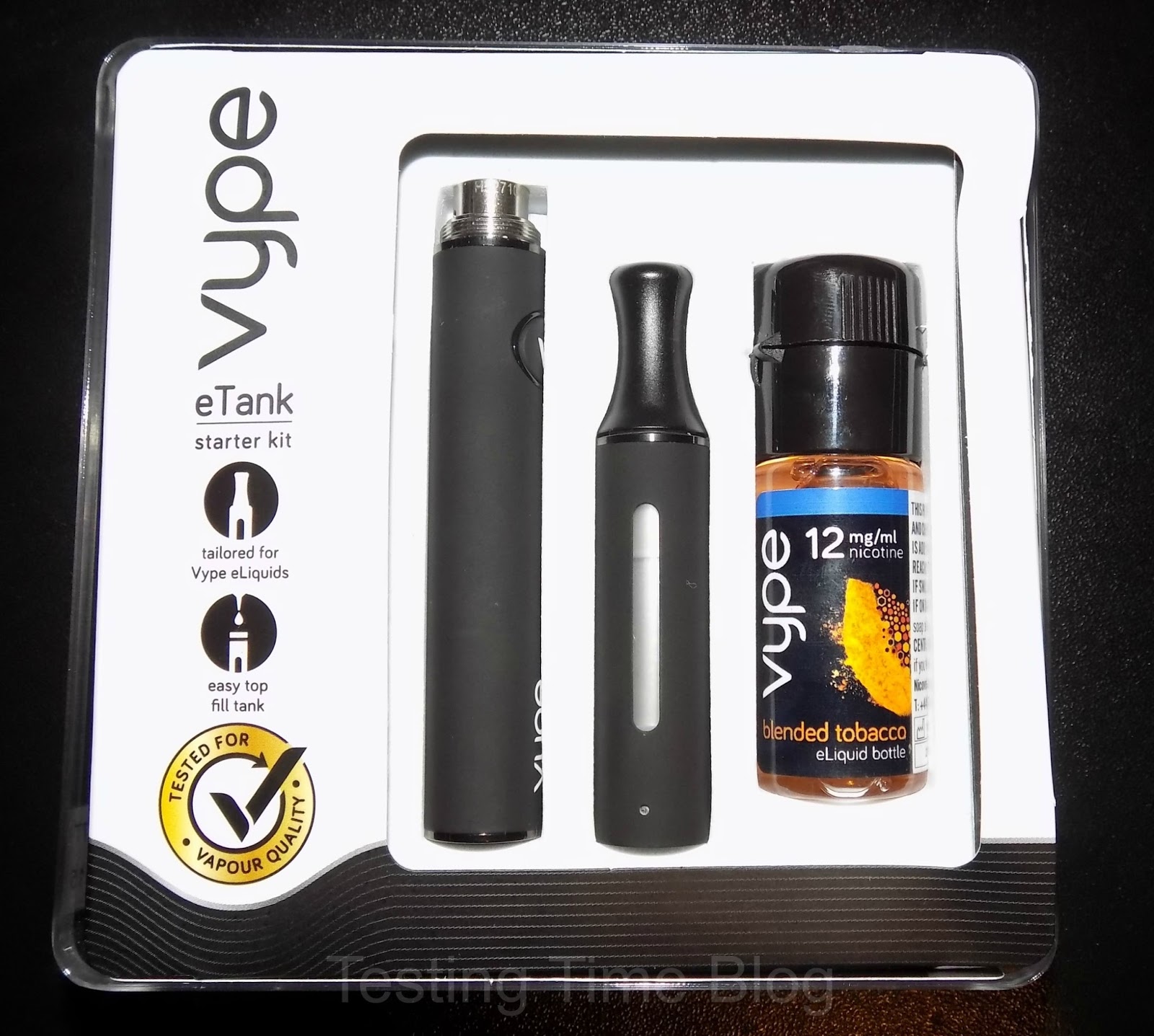 Vype E Tank Starter Kit Review From Vapelux - Testing Time Blog