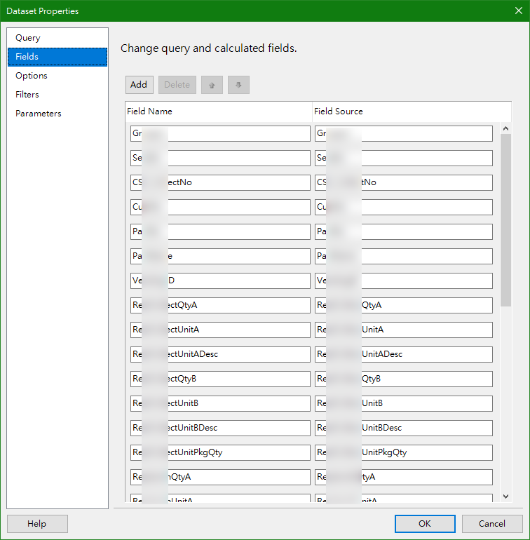 SSRS OR SSRS Refresh Fields SSRS OR SSRS Refresh Fields
