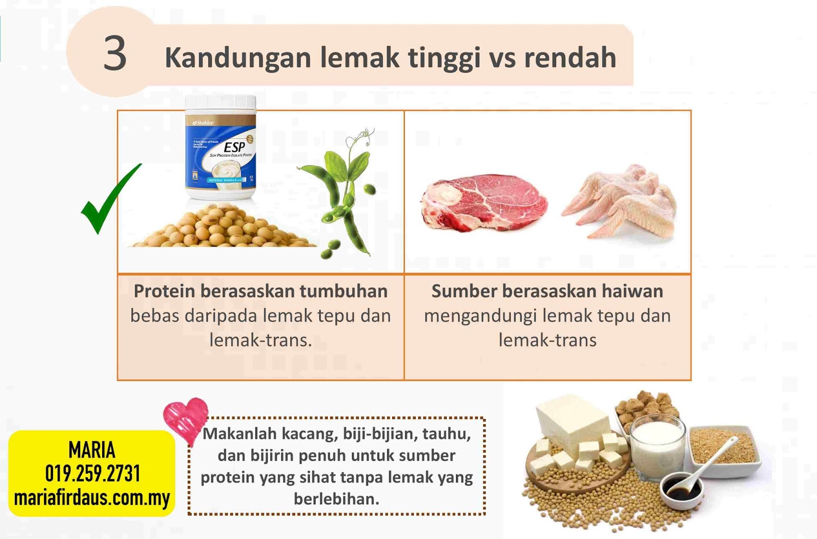 Kepentingan PROTEIN dan 5 Tips Memilih SUMBER PROTEIN Terbaik! | Maria ...