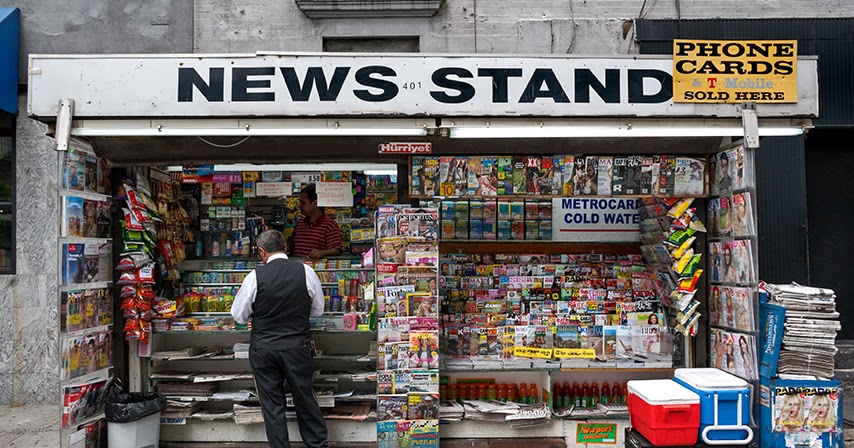 James and Karla Murray Photography: News Stand, Manhattan, NYC