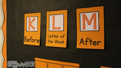 Interactive Bulletin Boards: Letter of the Day | Mrs. Hoffer's Spot