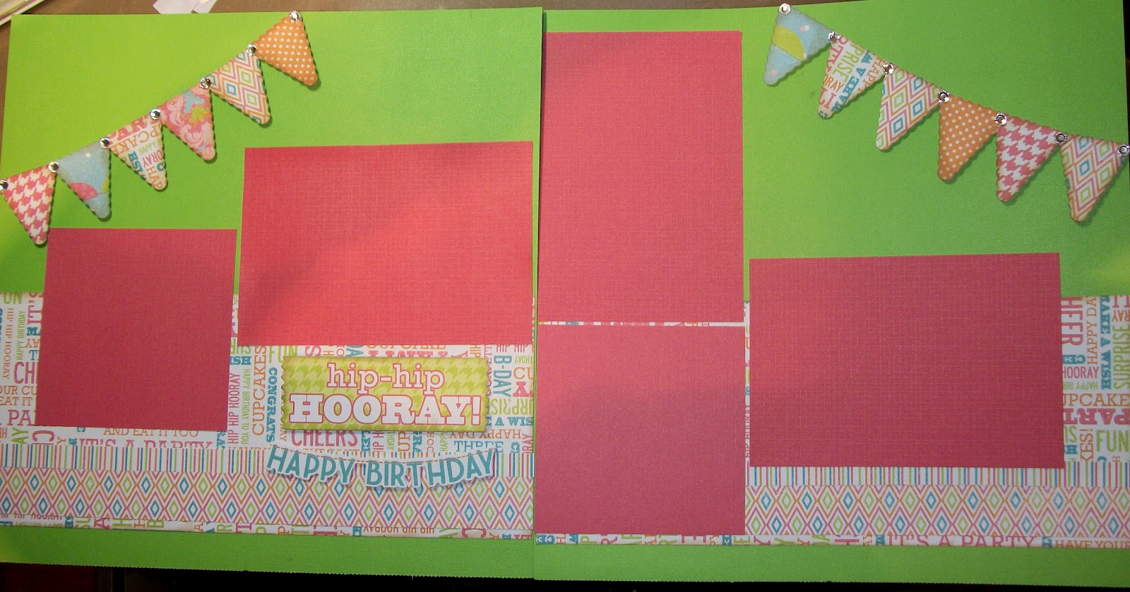 12 x 12 Scrapbook Layout