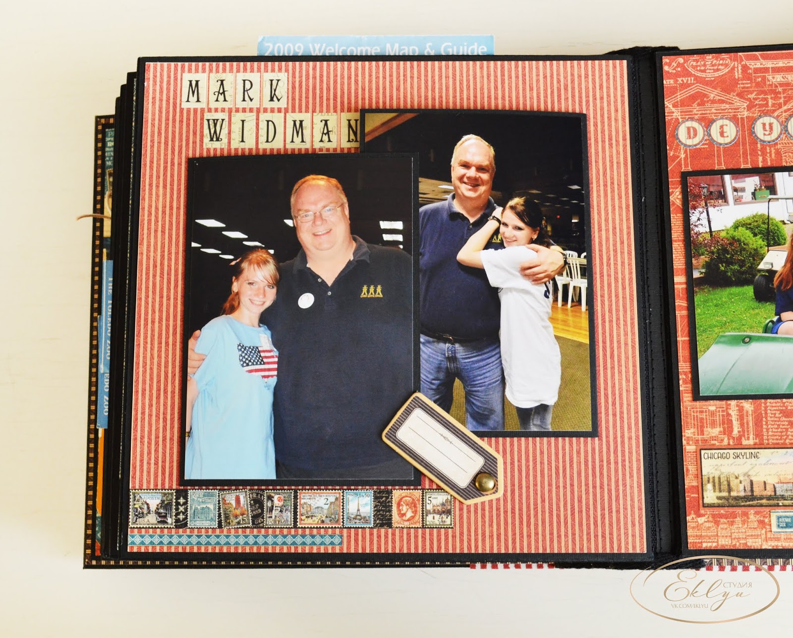 Студия "Эклю": Graphic 45. Album "My American memories"