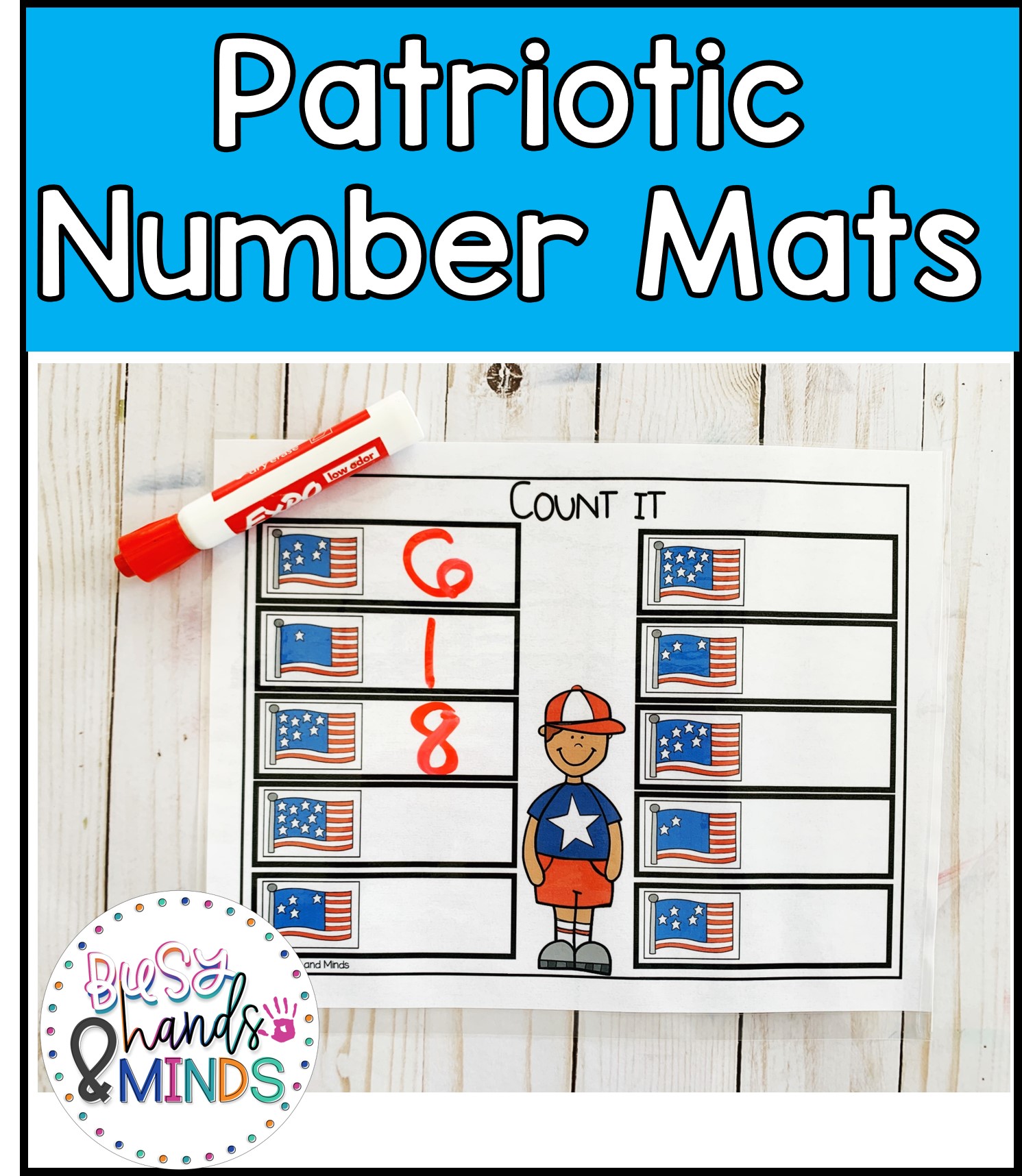 Patriotic Activities for Preschool | Busy Hands and Minds