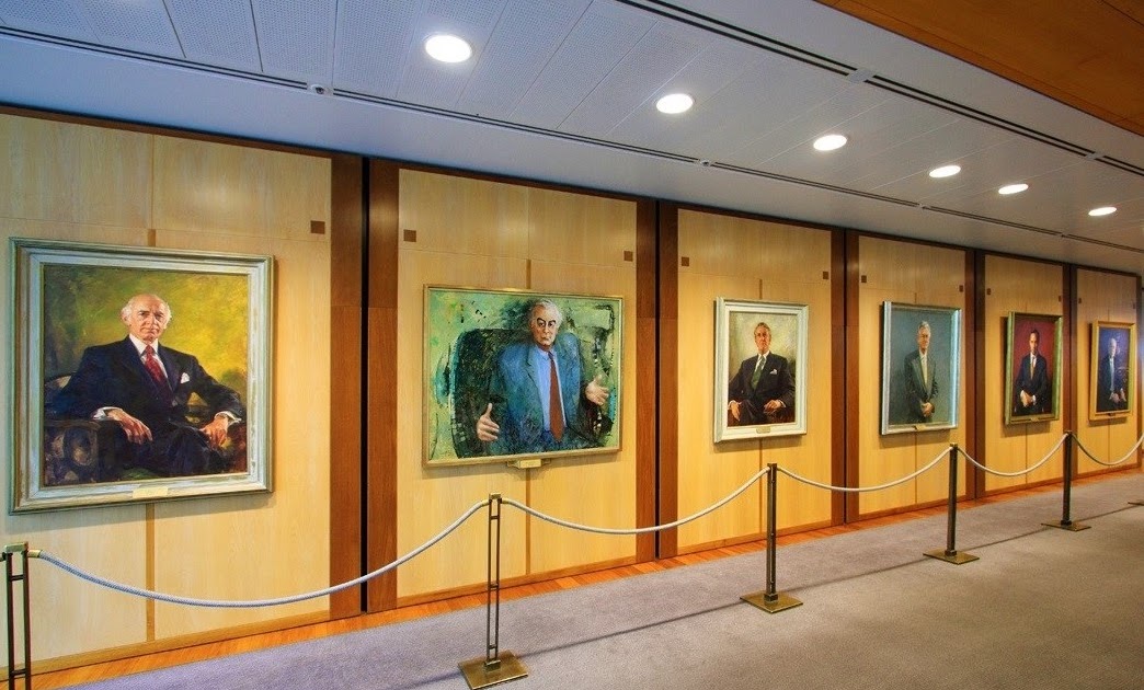 ART and ARCHITECTURE, mainly: Portraits of Australian prime ministers ...