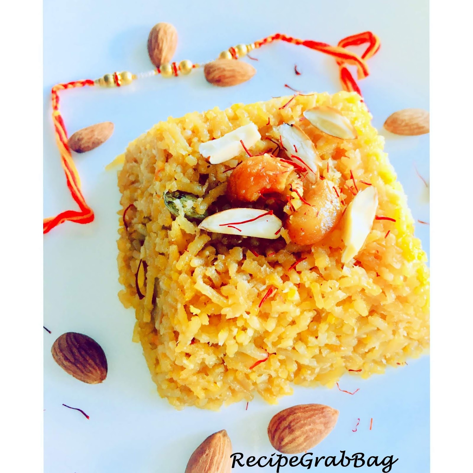 RecipeGrabBag: Narali Bhat (Sweet Coconut Rice) - a sweet delicacy for ...