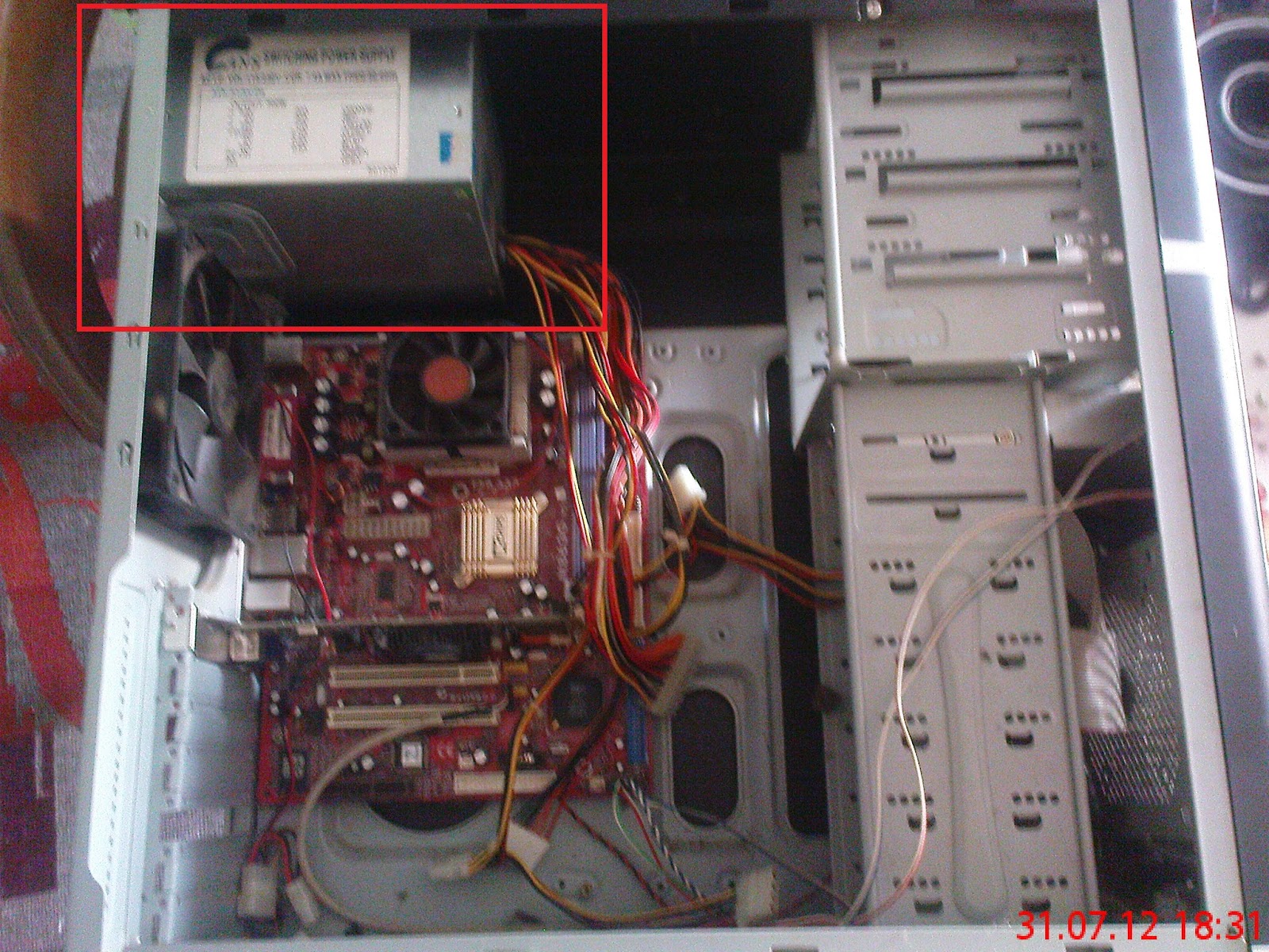 Computer-know-how: Disassembly of a desktop computer
