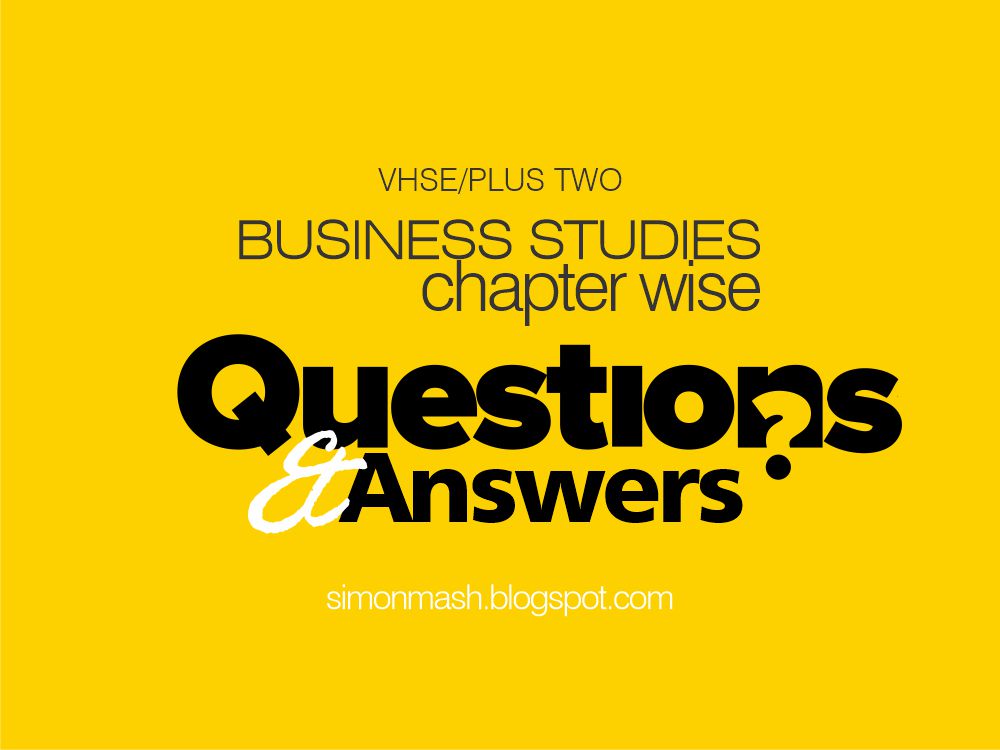 Plus Two Business Studies Chapter Wise Questions And Answers Chapter 1 plus-two-business-studies-chapter-wise-questions-and-answers-chapter-1
