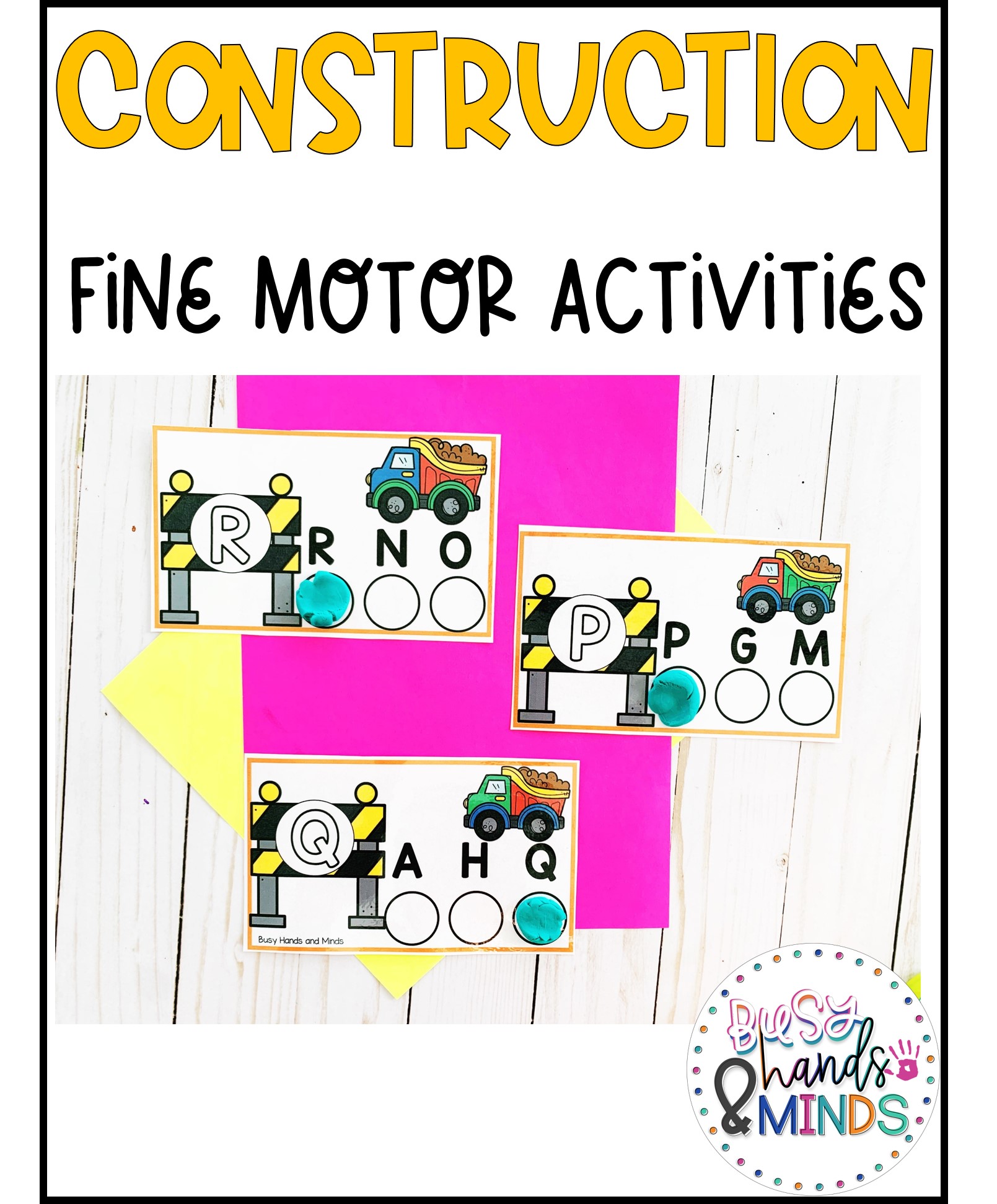 Construction Fine Motor Activities | Busy Hands and Minds