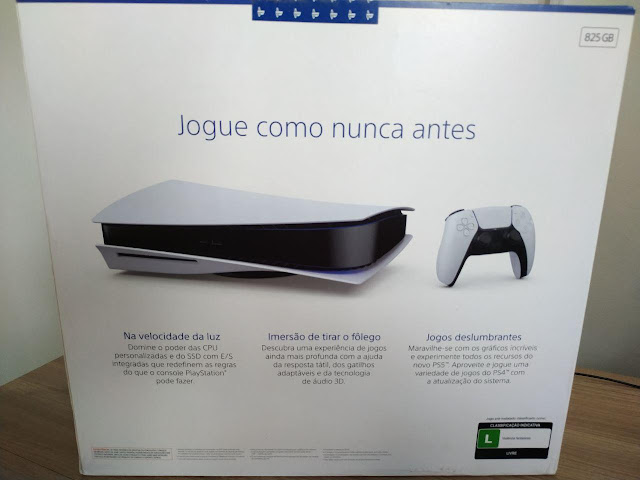 Playstation 5 O Unboxing Do Novo Console Da Sony Gameblast